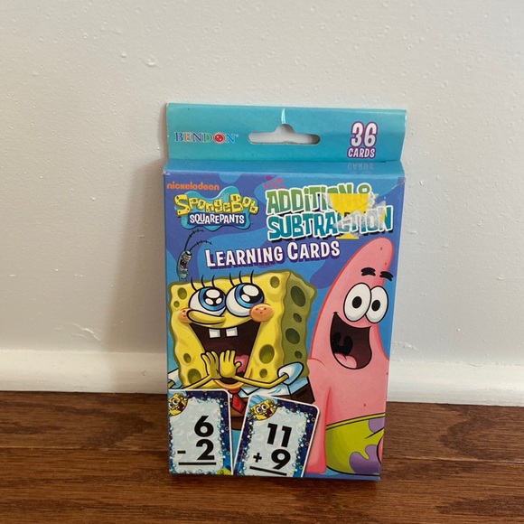 Bendon | Other | Spongebob Squarepants Addition Subtraction Learning ...